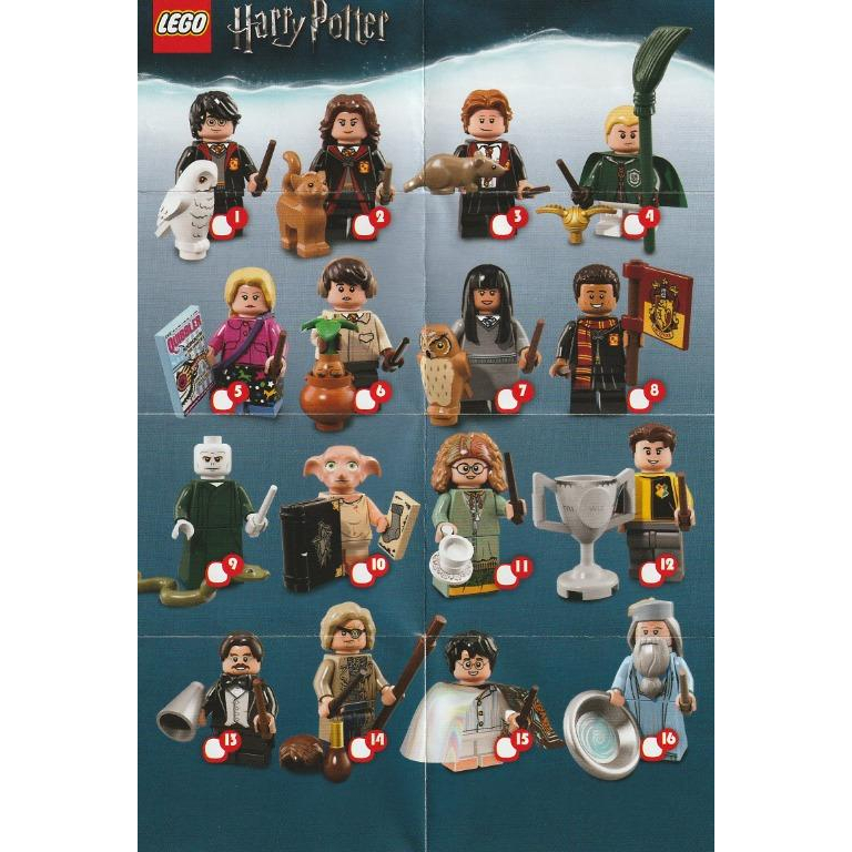 LEGO 71022 HARRY POTTER FANTASTIC BEASTS SERIES 1 COLLECTIBLES ...