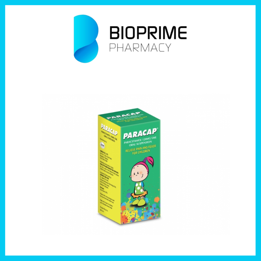 PARACAP PARACETAMOL 250MG/5ML ORAL SUSPENSION FOR CHILDREN 60ML ...