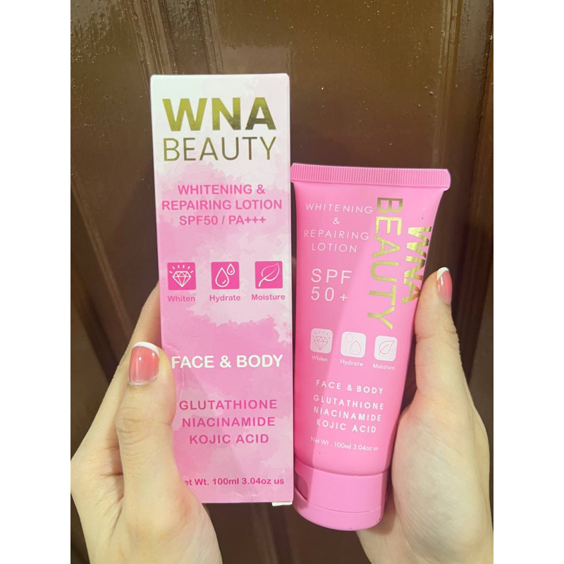 ORIGINAL WNA LOTION [WHITENING AND REPAIRING LOTION SPF 50] | Shopee ...