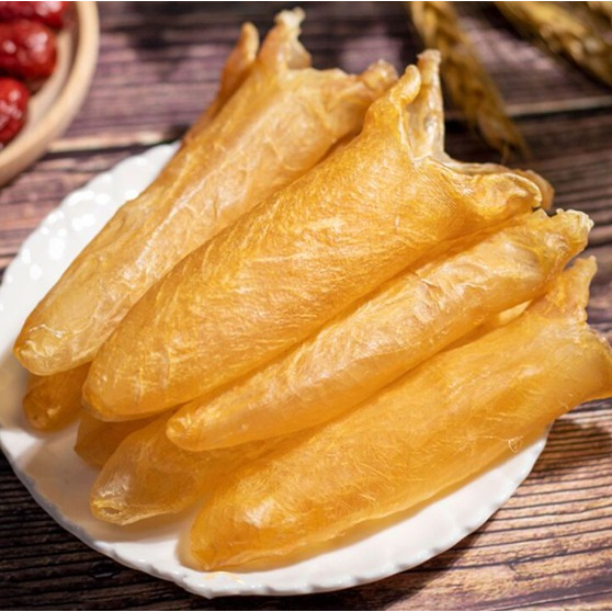 Yellow Fish Maw 30~45 Head/头 黄花胶筒 花胶 鱼肚Hua Jiao TongPremium上等Gold金褐色 ...