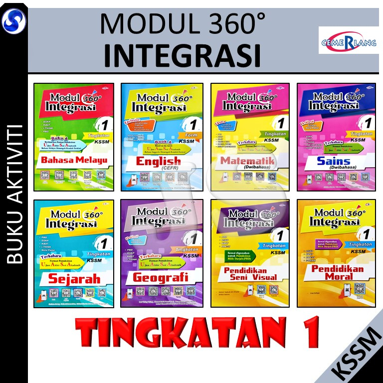 2023 Modul 360 Integrasi Tingkatan 1 Kssm Form 1 Bahasa Melayu English