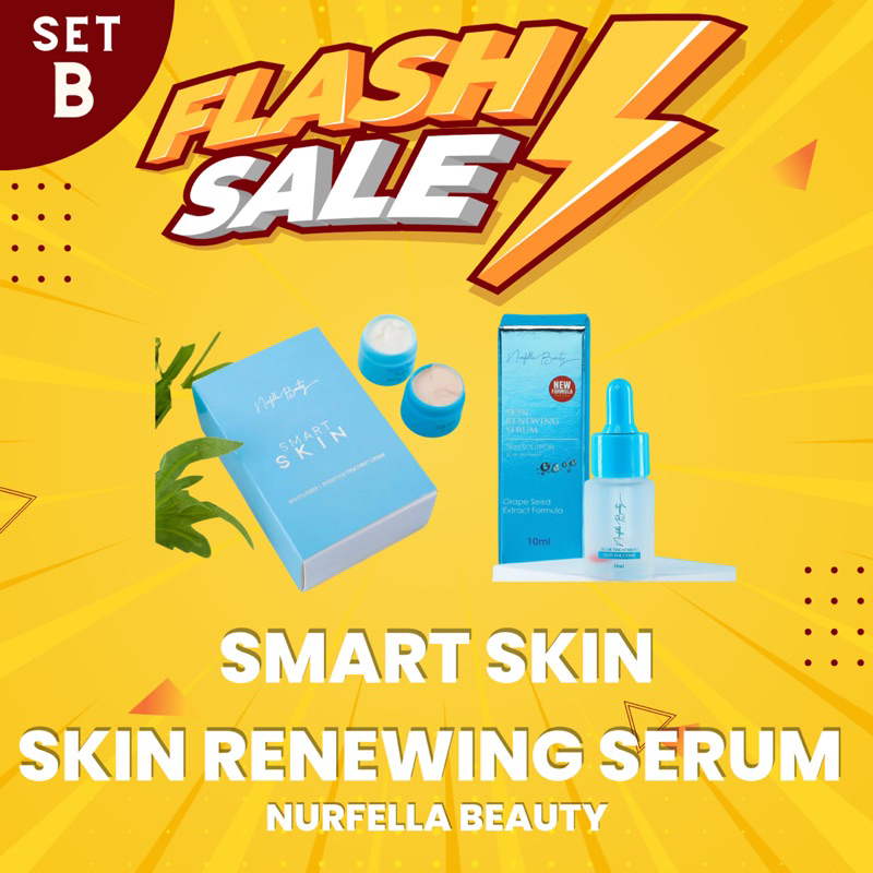 Original HQ | Set B ( Serum NB + Smart Skin 2 in 1 ) Nurfella Beauty NB | Shopee Malaysia