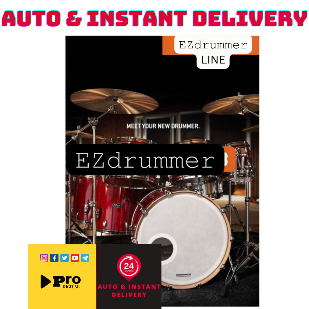 [AUTO & INSTANT DELIVERY] 𝙴𝚉𝚍𝚛𝚞𝚖𝚖𝚎𝚛 3 + 14 GB Core Library drummer 3🔰 ...