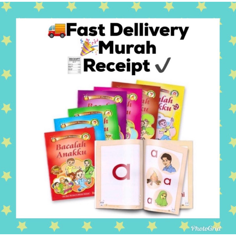 [BACALAH ANAKKU] BUKU 1-8 dgn Flash Kad -READ NETWORK siri cepat ...