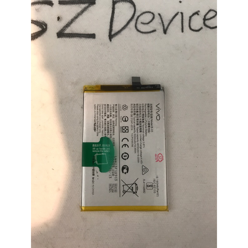 Original Battery Vivo Y20 Y12S Y20S ( B-05 ) | Shopee Malaysia