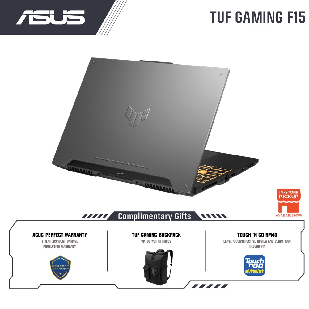 Asus TUF FX507Z-U4LP052W Gaming Laptop (Intel Core i7 12700H, 8gb ddr4, 512gb ssd, Nvidia ...