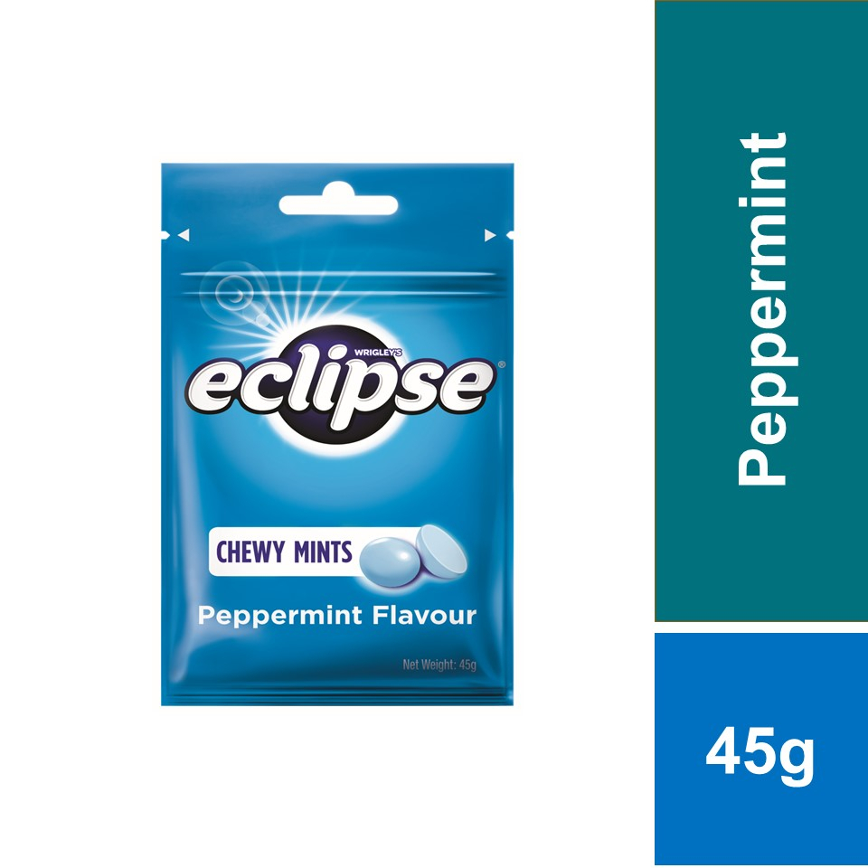 Eclipse Chewy Mints Peppermint 45g | Shopee Malaysia