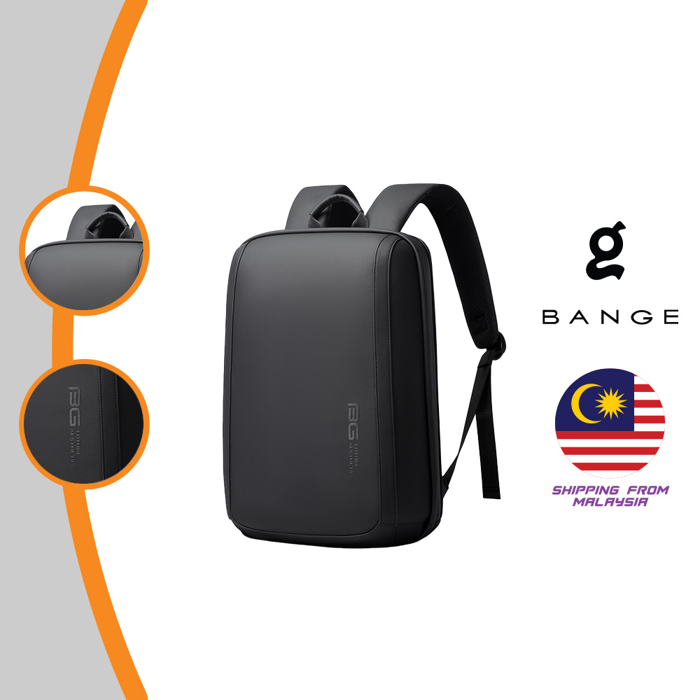 Bange Nova Laptop Backpack Water-Resistant and Multi Compartment USB Charging Business ...