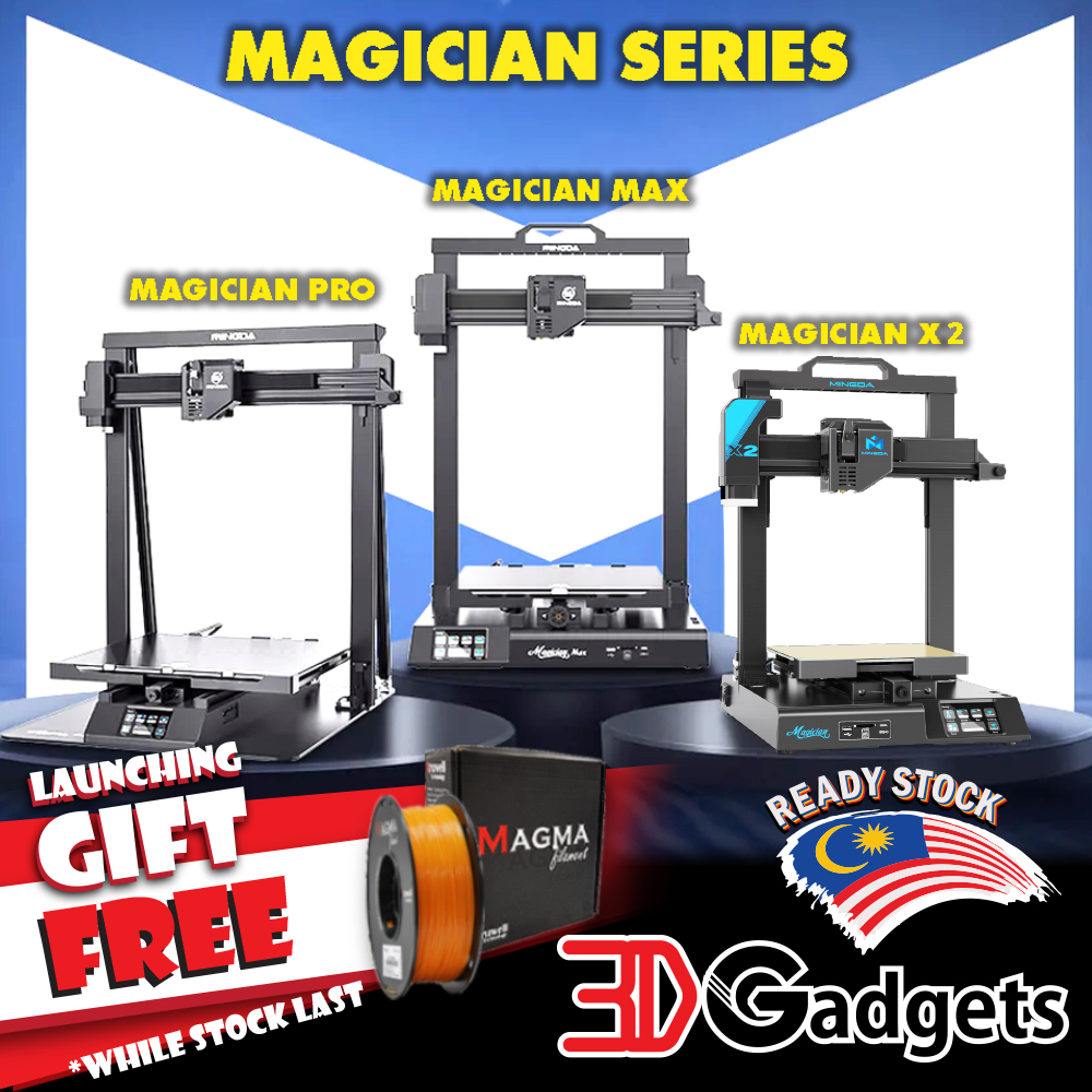 MINGDA Magician X / X2 / MAX / PRO - Direct Drive | 5 min Assembling | One Click Auto Leveling ...