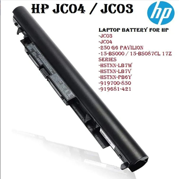 ORIGINAL HP JC04 JC03 HSTNN-PB6Y HSTNN-LB7V PAVILION 14-BS 14-BW 15-BS ...