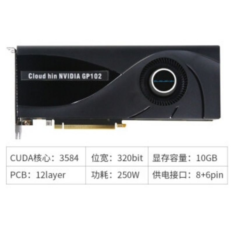 CLOUD HIN GP102-100 10GB MINING CARD SAME CHIPSET WITH 1080TI (USED) | Shopee Malaysia