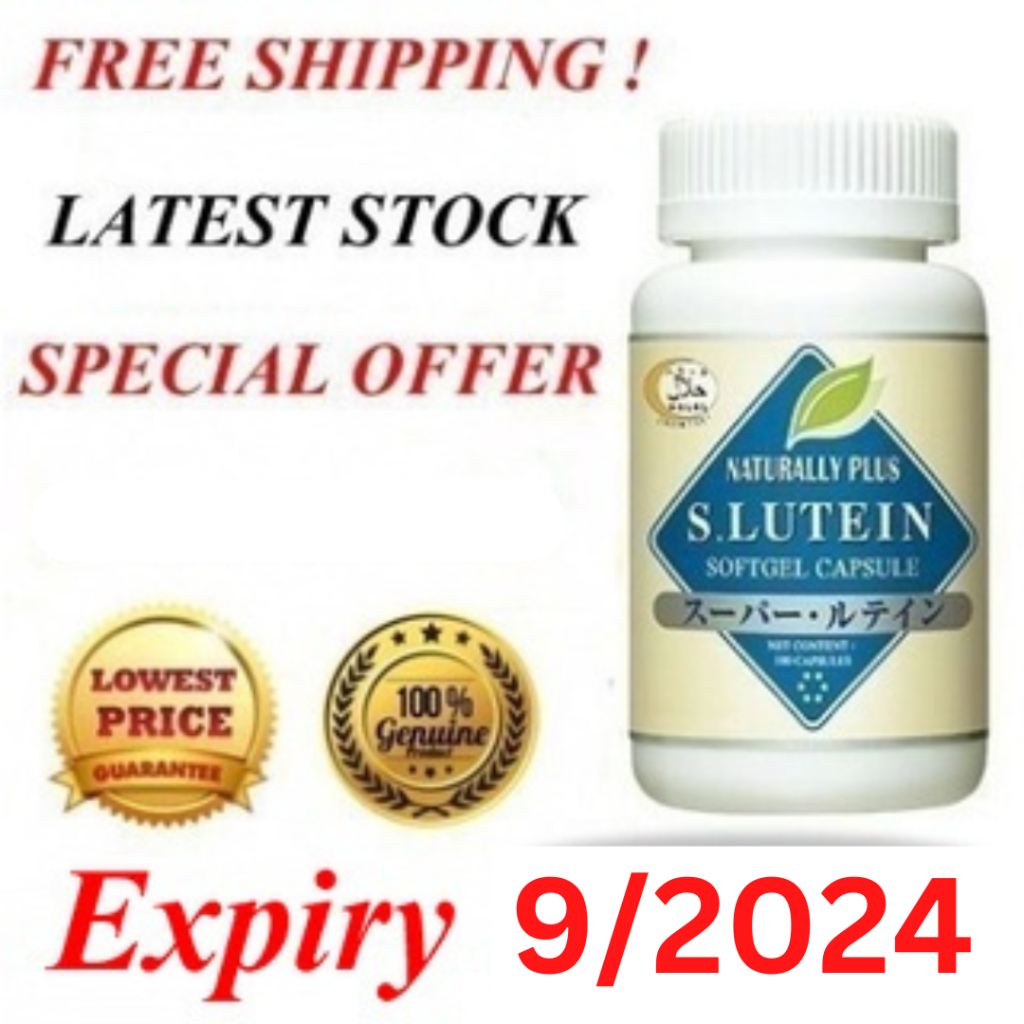 Naturally Plus S Lutein / Super Lutein /100% Authentic Stok Sedia Ada ...