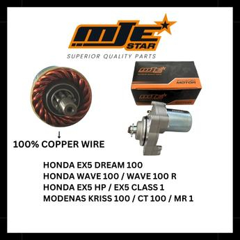 STARTER MOTOR EX5 DREAM 100 STARTER MOTOR HONDA WAVE 100 STARTER MOTOR HONDA EX5 STARTER MOTOR ...