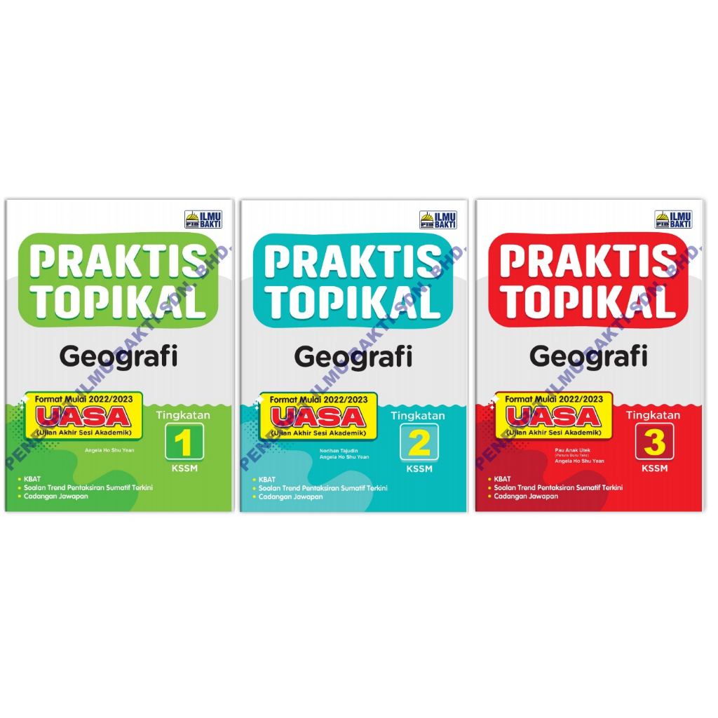 Praktis Topikal Geografi Uasa Tingkatan 1 2 3 Kssm 2023 Shopee Malaysia