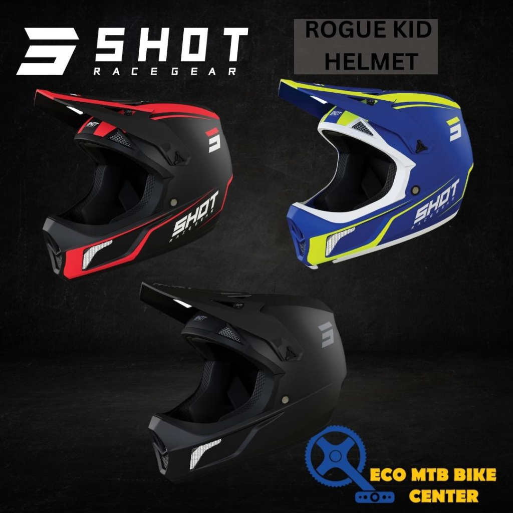 SHOT ROGUE KID FULL FACE HELMET | Shopee Malaysia