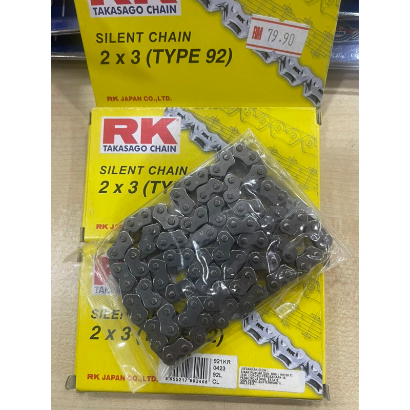 RK TAKASAGO WAVE 125 WAVE125X FUTURE SILENT CHAIN (TIMING CHAIN ) 92LE ...