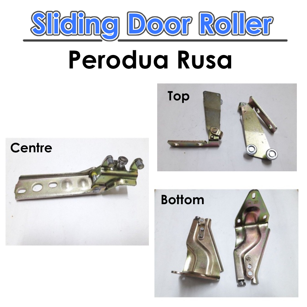 Perodua Rusa Sliding Door Roller Bracket Left and Right | Shopee Malaysia