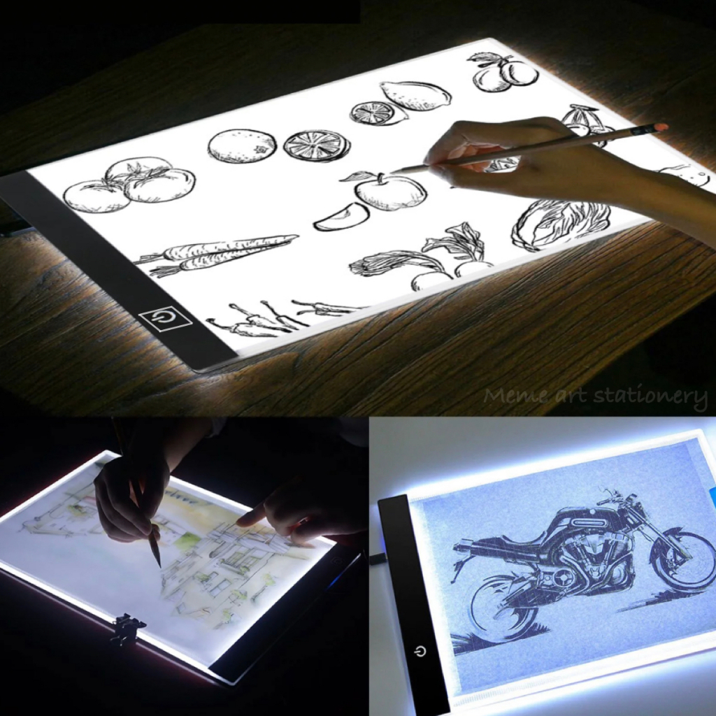 MEME Ultra-Thin Portable LED Light Pad A4 A3 Tracer USB Power ...