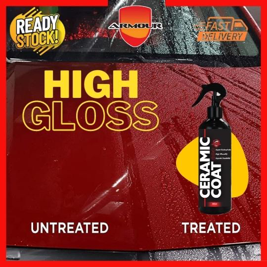 【PROMO JUN】Armour Shine Ceramic Coating Car Coating Quick Coating Spray ...