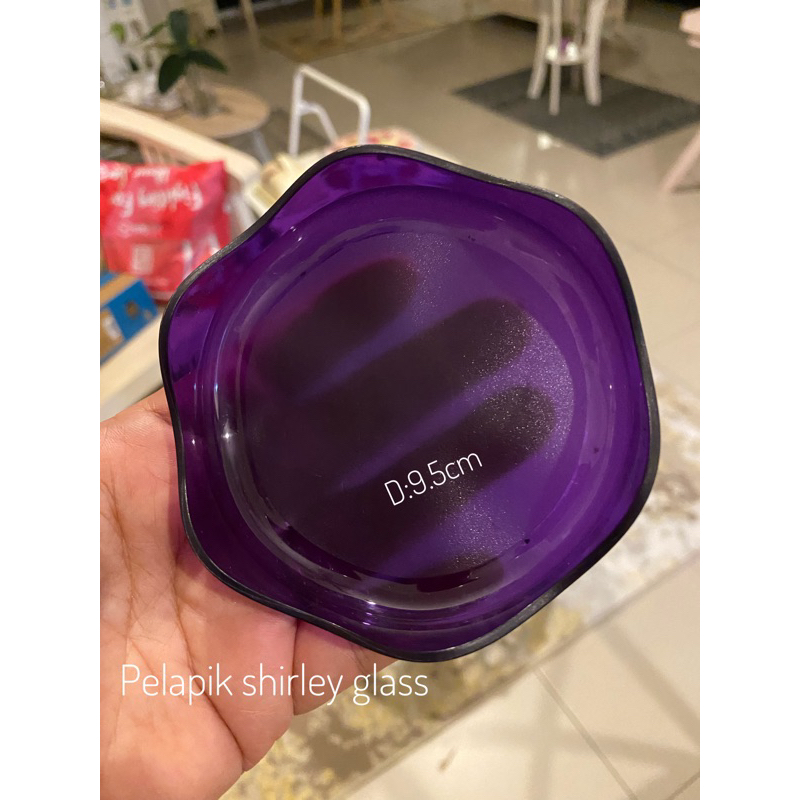 tupperware pelapik gelas shirley size diameter 9.5cm(1 pcs) | Shopee ...