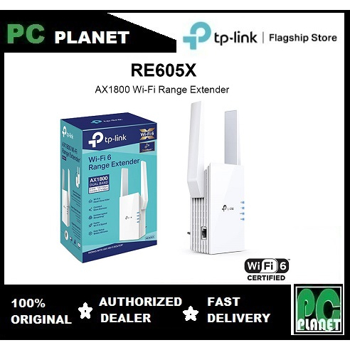 TP-LINK RE605X AX1800 Wi-Fi Range Extender | Shopee Malaysia