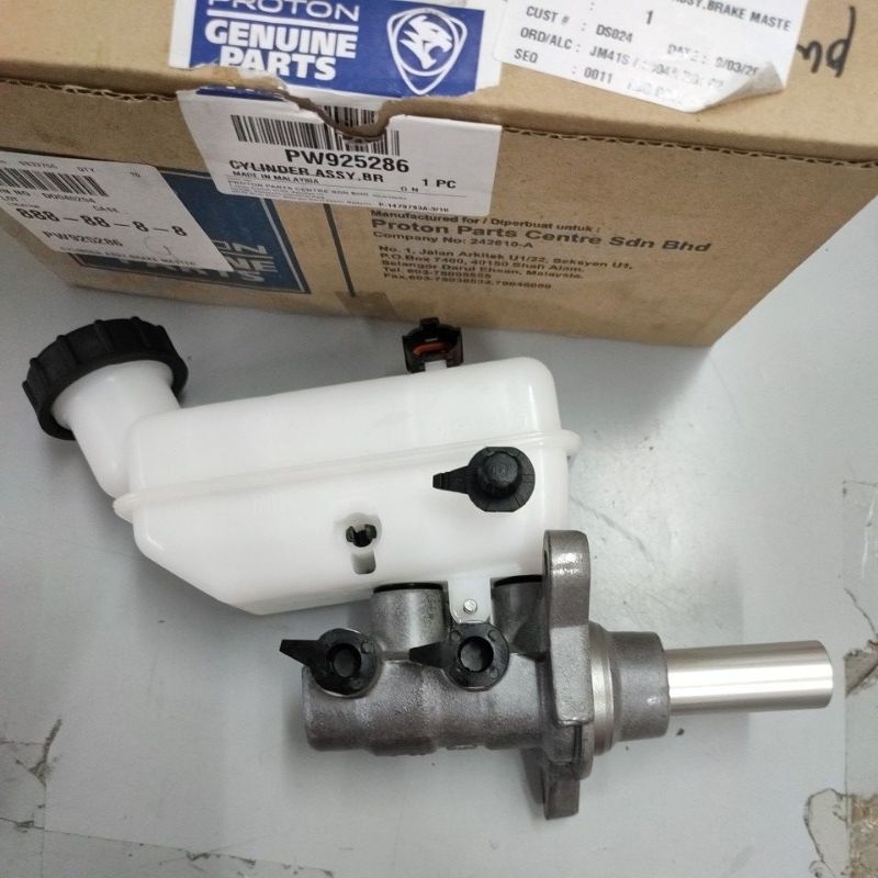 Original Proton [PW925286] Master Pump Assy - Proton Saga 2019 M/T ...