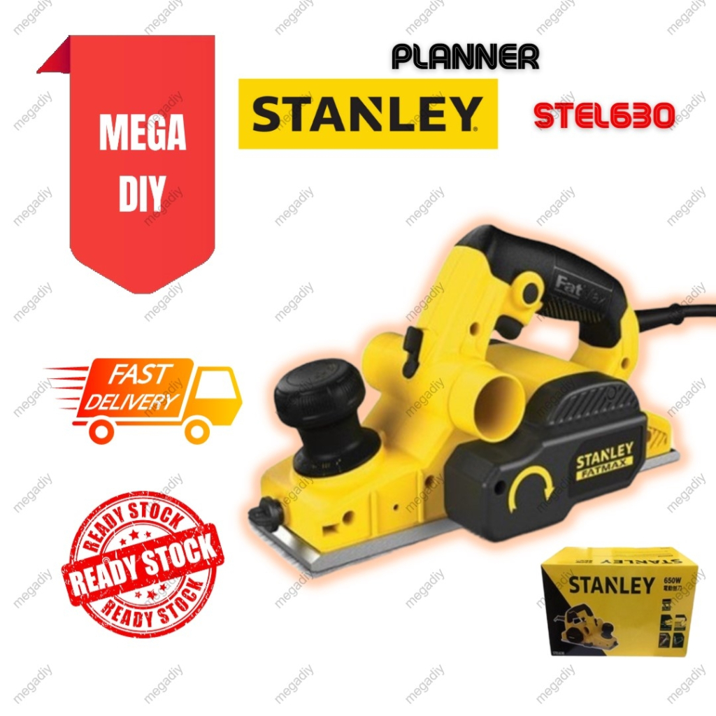 STANLEY Corded Wood Planer (750W/82mm) STEL630 | Shopee Malaysia