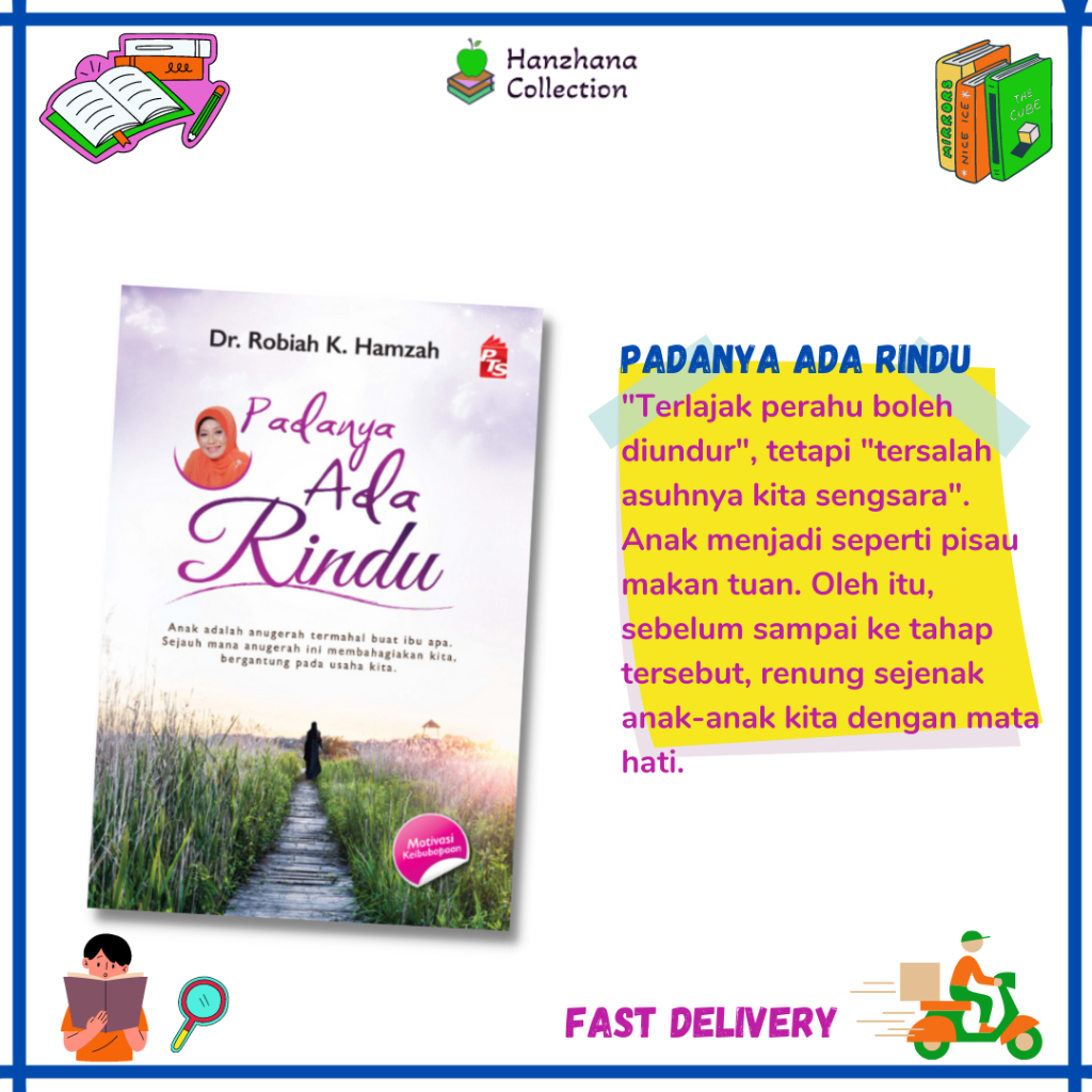 Buku Padanya Ada Rindu by Dr Robiah K Hamzah | Shopee Malaysia