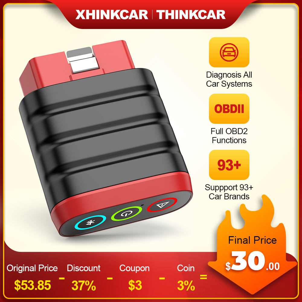 THINKCAR ThinkDiag Mini OBD2 Bluetooth For Malaysia perodua and proton ...