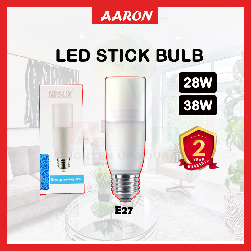 LED Stick Bulb Big Bulb 28W 38W Super Brighten LED lightman | Shopee ...