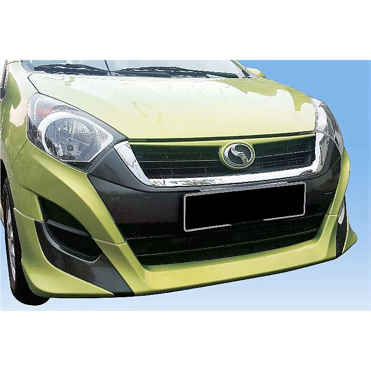Perodua Axia 1st Generation Gear Up Skirting Body Kit PU Ready Stock ...