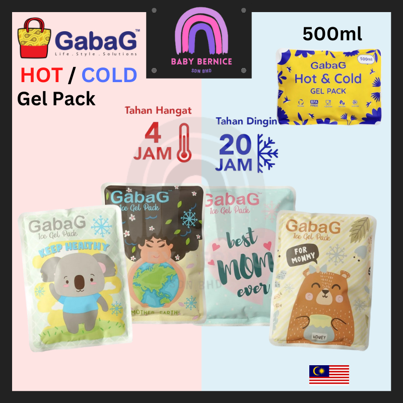 GABAG *ICE PACK* Reusable hot and ice gel pack | Ice Brick | Shopee ...