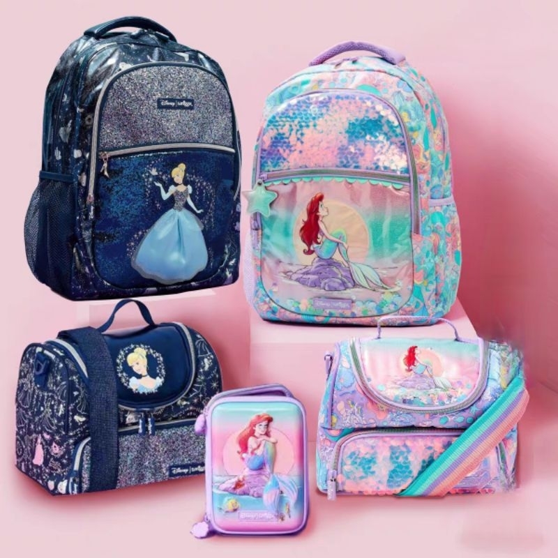 Smiggle Disney Princess Classic Backpack 3 in 1 Collection + FreeGift ...