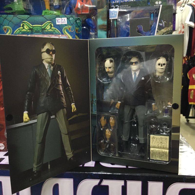 NECA Universal Monsters Ultimate Invisible Man | Shopee Malaysia