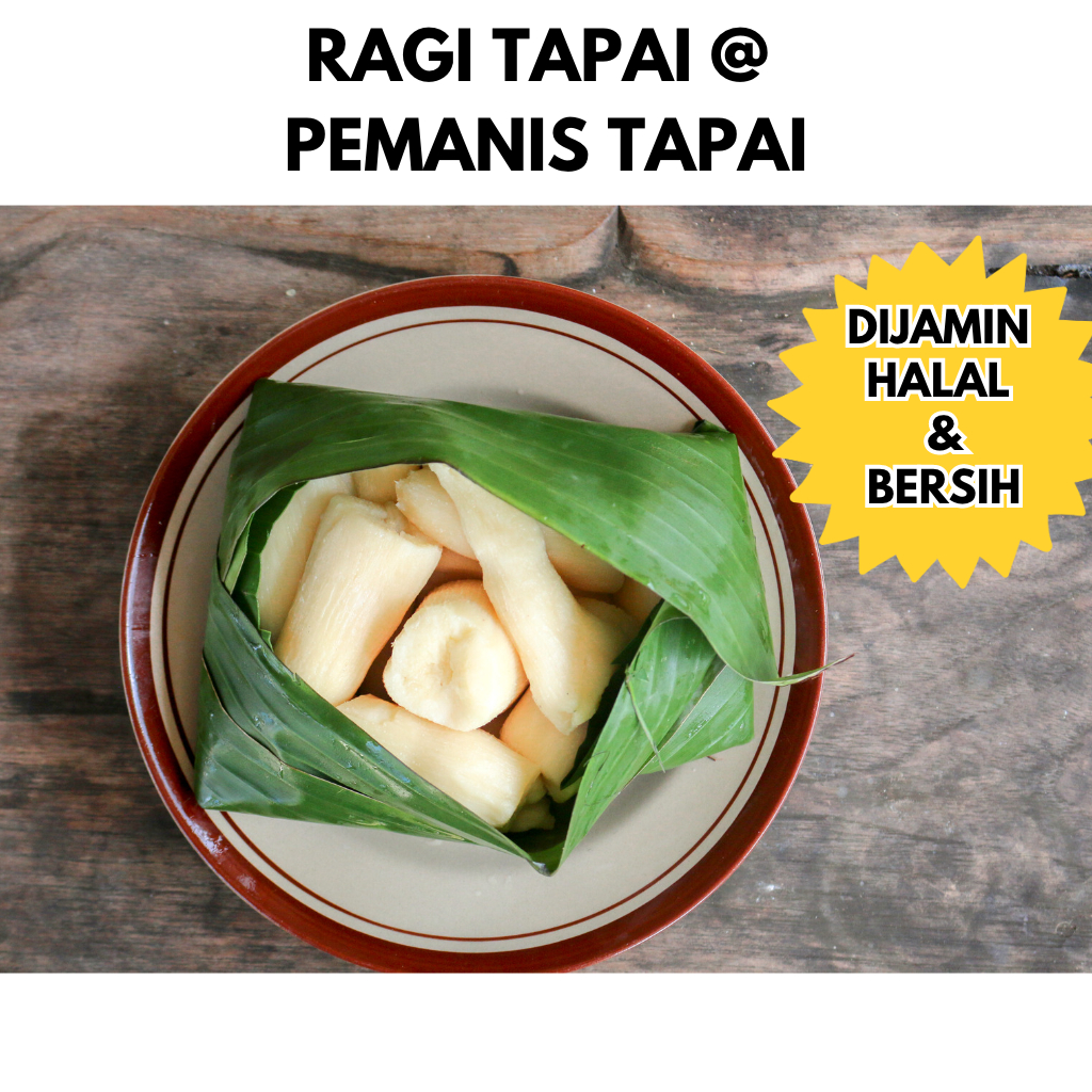 Ragi Tapai Pulut Ubi Pemanis Kelantan | Shopee Malaysia