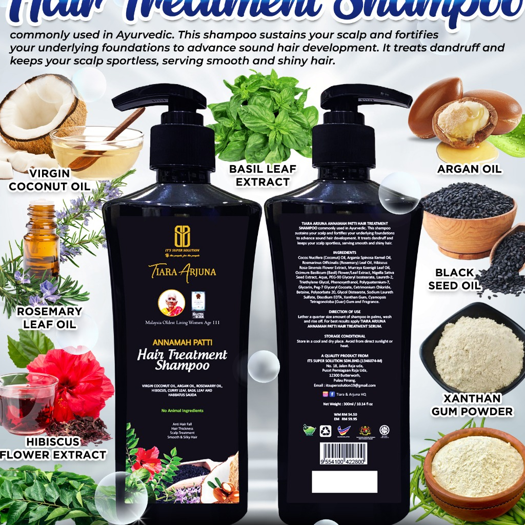 TIARA ARJUNA FOR HEALTHY HAIR shampoo rkss | Shopee Malaysia