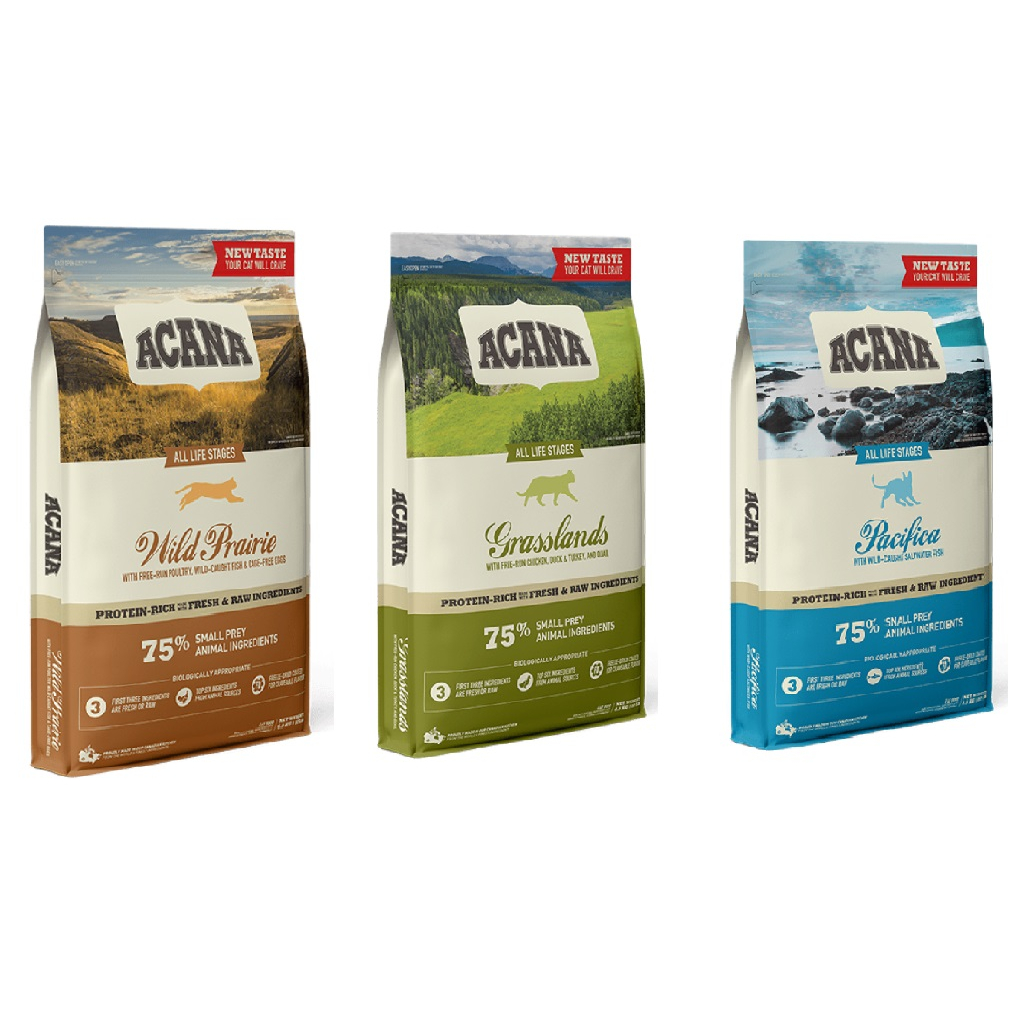 ACANA Cat food - Wild Prairie/ Grasslands/ Pacifica for All Life Stages 1.8KG | Shopee Malaysia