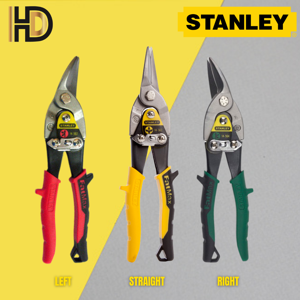 STANLEY Aviation Snips / Zinc Cutter / Straight & Left & Right / 14562 ...