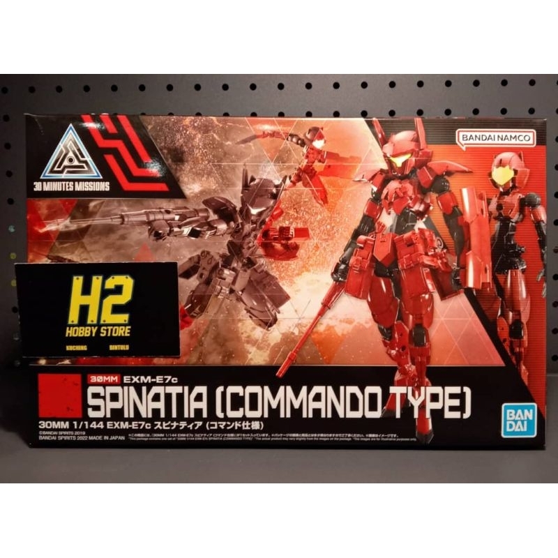 1/144. 30 Minutes Missions. EXM-E7c. Spinatia (Commando Type) | Shopee ...