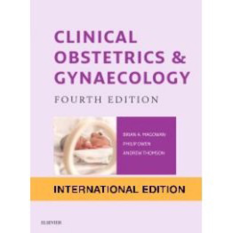 CLINICAL OBSTETRICS & GYNECOLOGY FOURTH EDITION (INTERNATIONAL EDITION) | Shopee Malaysia