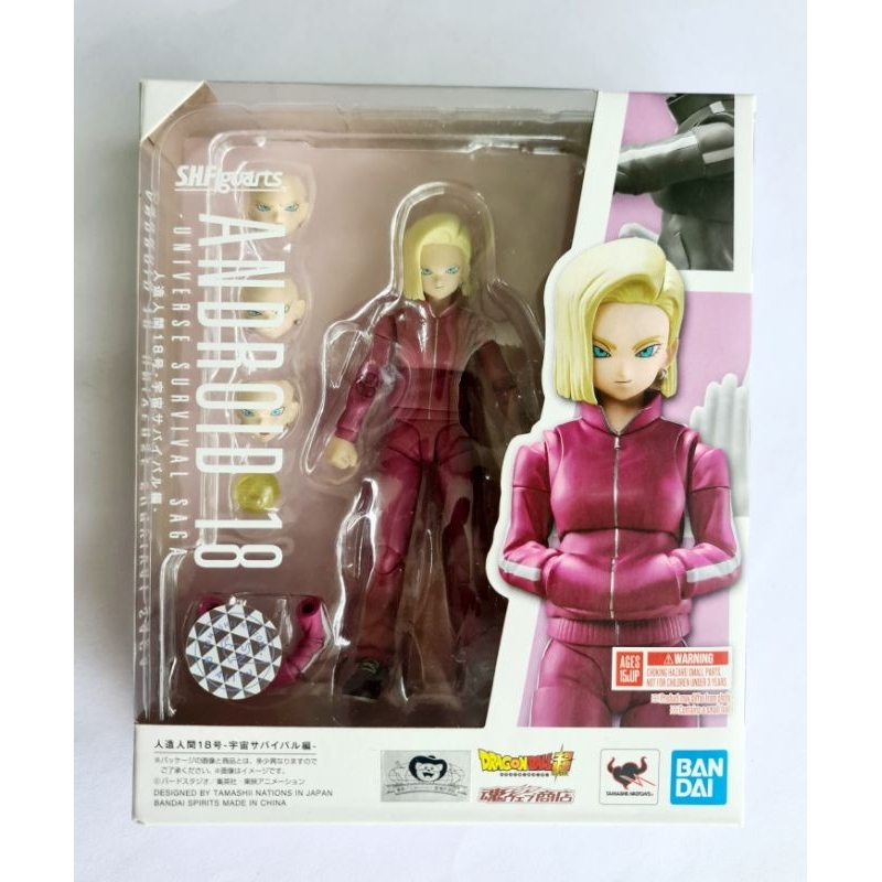 SHF SH Figuarts Android 18 figure | Shopee Malaysia