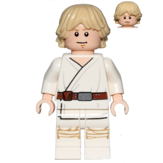 LEGO MINIFIGURE STAR WARS sw0778 Luke Skywalker (Tatooine, White Legs ...