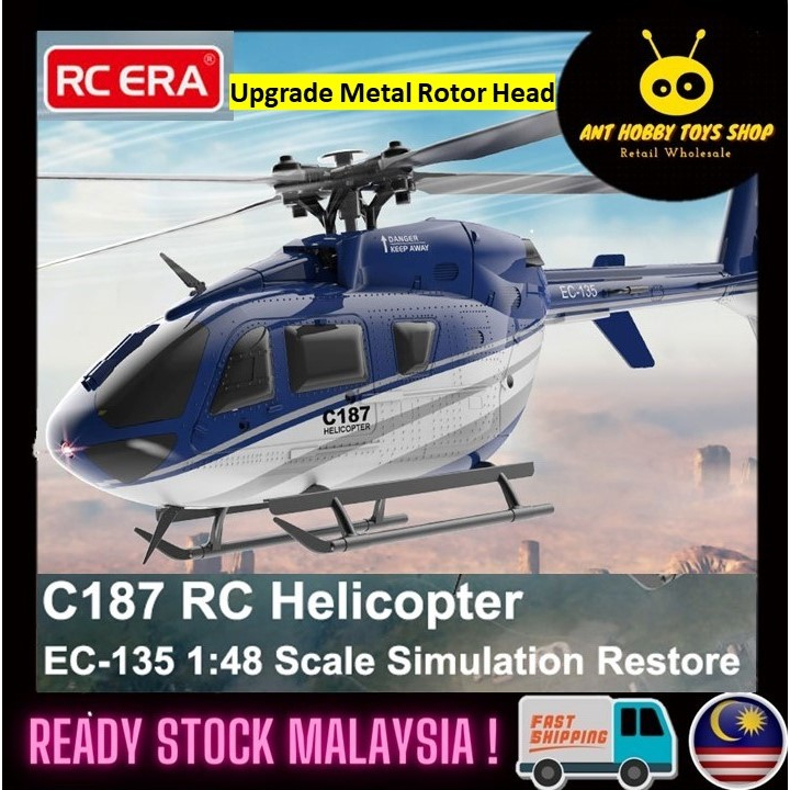 NEW C187/C186 RC Helicopter 4ch 6 axis electronic gyroscope ...