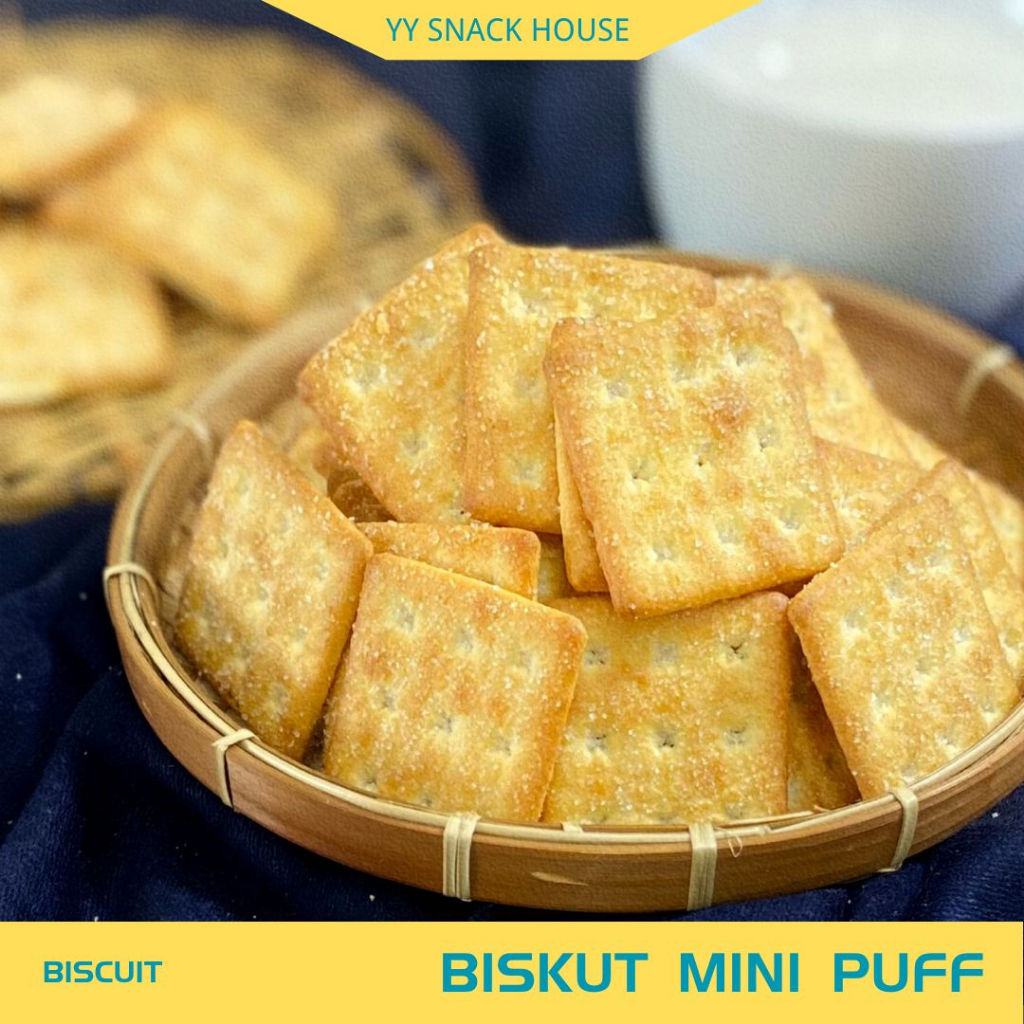 [ BISKUT TIMBANG ] BISKUT MINI PUFF / SODA BISCUIT/ SUGAR CRACKER ...