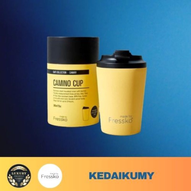 MADE BY FRESSKO Camino 12oz Reusable Coffee Mug/Coffee/Cup/Thermos/Hot ...