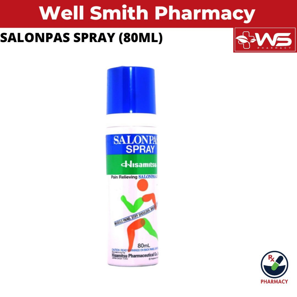 SALONPAS SPRAY (80ML) | Shopee Malaysia