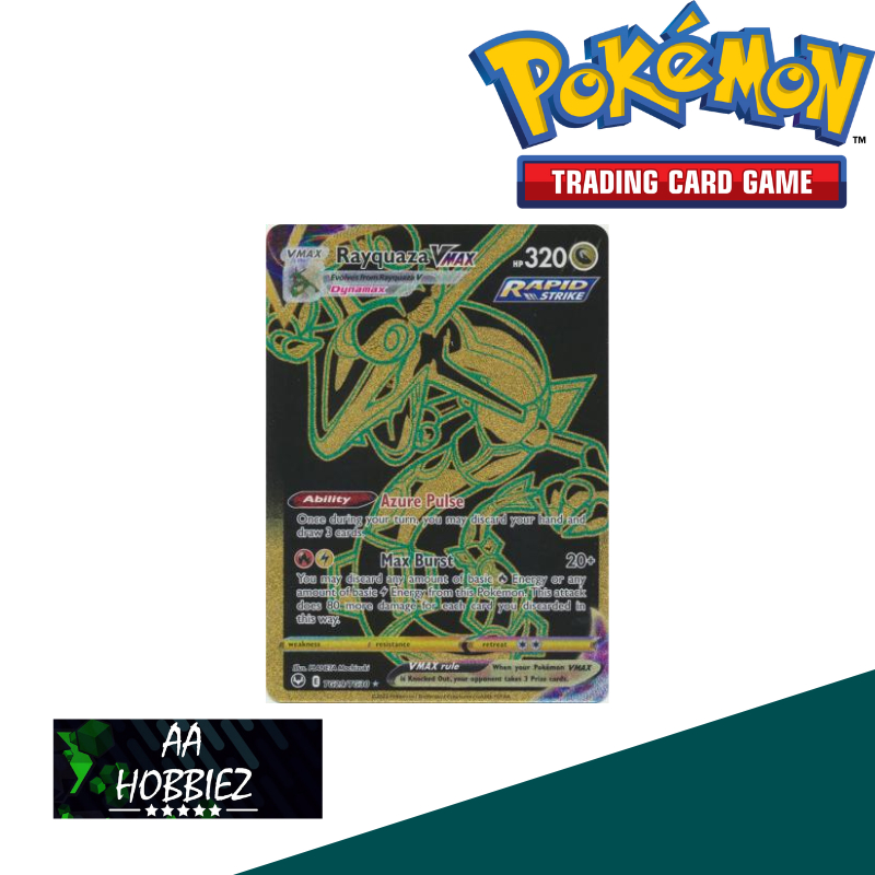 Pokemon TCG Rayquaza Vmax TG29/TG30 Silver Tempest | Shopee Malaysia