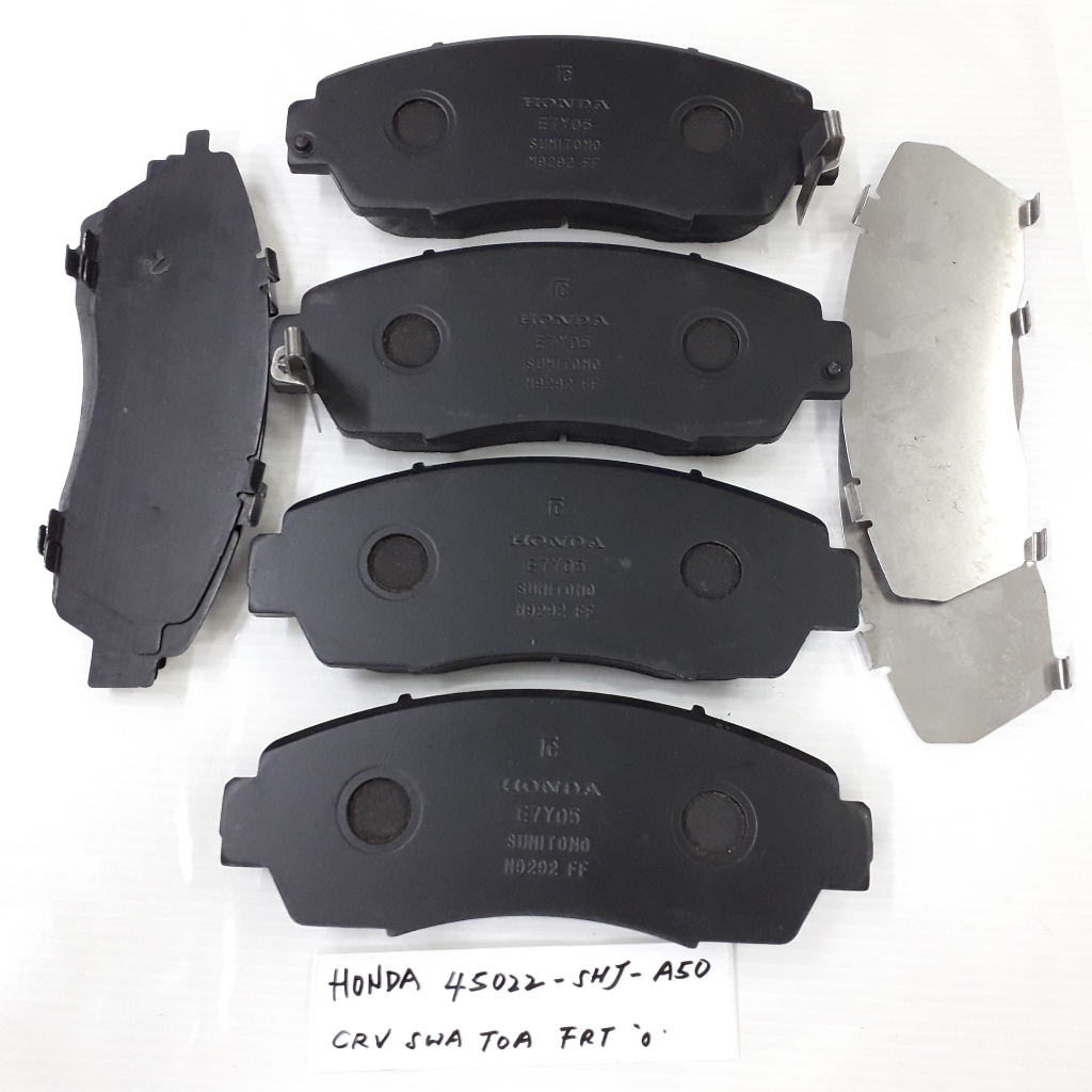 (1SET HONDA 45022-SHJ-A50) (ORI) FRONT (DEPAN) BRAKE PAD FOR HONDA CRV SWA 2012-2015' HONDA CRV ...