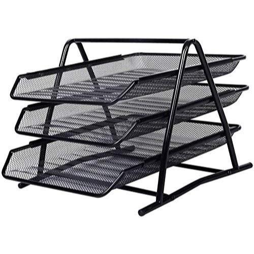 Strong Stackers 3 Tier File Document Letter Paper Tray3-Tier Metal ...