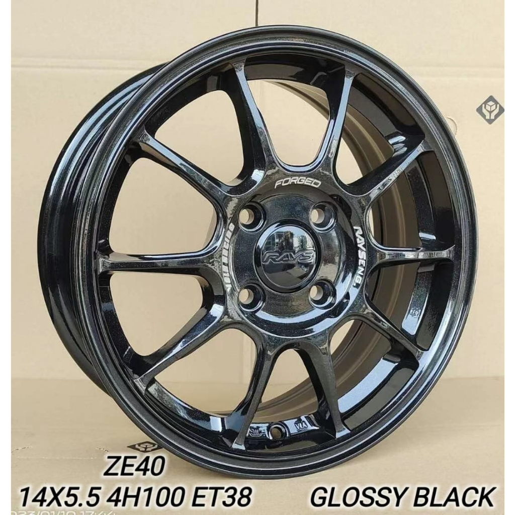 RAYS DESIGN MODEL ZE40 LIGHT WEIGHT WHEEL AOW DESIGN AO DESIGN | Shopee ...